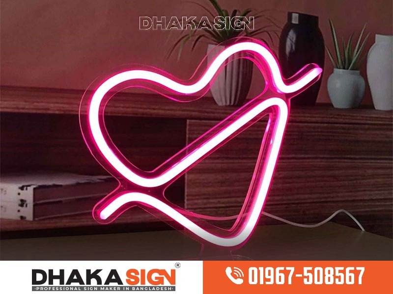 Mini Neon Desk Signs